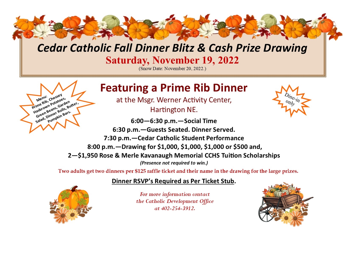 Cedar Catholic High School - 2022 Fall Blitz